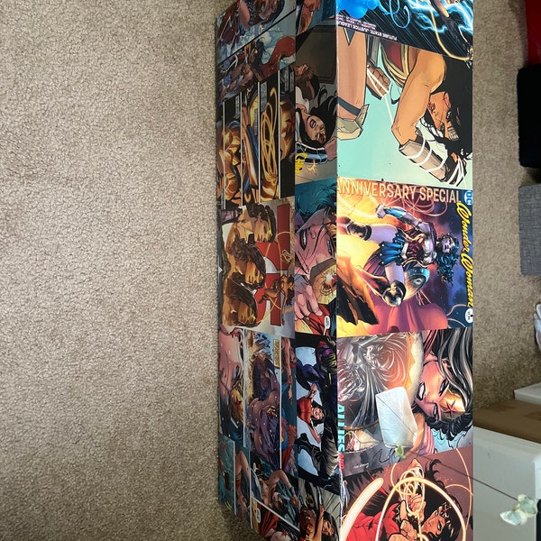 CUSTOM SPIDER-MAN Decoupage Comic Book Storage Box!!! - Etsy