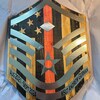 Rustic Space Force Military Rank Wall Plaque Metal & Wood Free Shipping ...