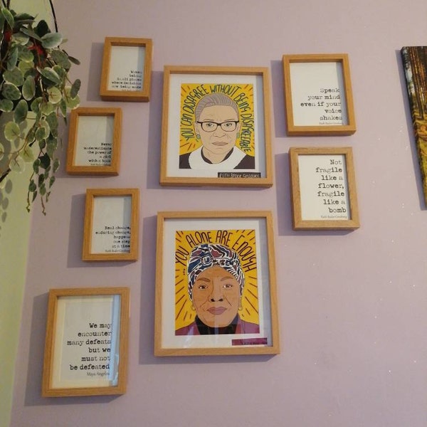 Just Keep Slaying A4 Print, Feminist Quote, Feminist Gift, Cute Prints ...