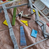 3D GEO-JIG | Stained Glass Jig/mold - 6 Angles for Spinners, Pentagons ...