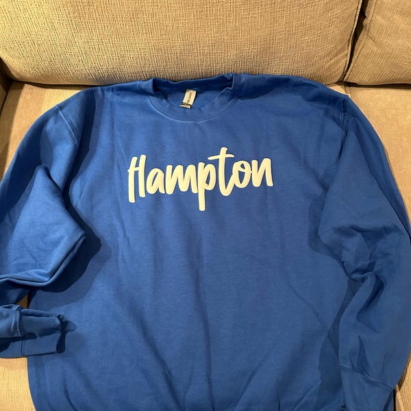 Hampton University Crop Top T-shirt; Apparel, Gift, Homecoming, Pirate ...