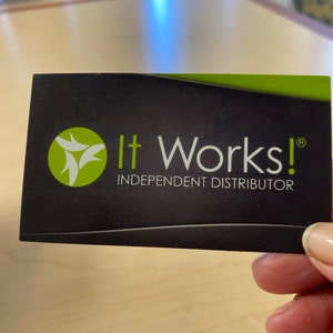 Amway Business Card Independent Distributor Business Card Design Free U ...