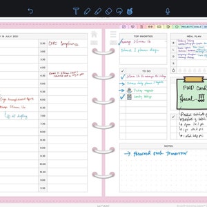 Mom Onenote Digital Planner Templates Inserts Pack REGULAR | Etsy