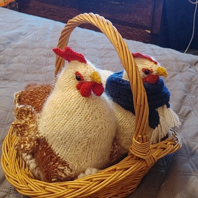 KNITTING PATTERN Hen - Etsy Australia