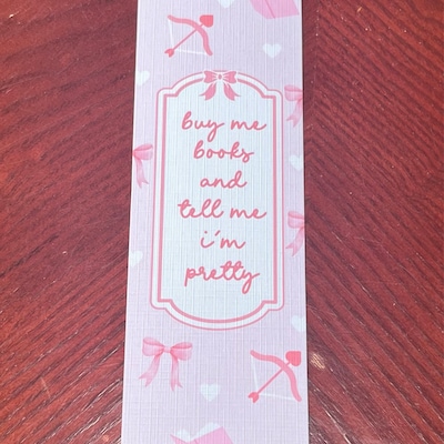 She's Got A Book for Every Situation Bookmark Minimal Beige Bookmark ...
