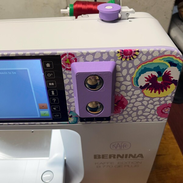 Set: Bernina Kaffe Themed - Bobbin and Knob Guard Bernina Special ...
