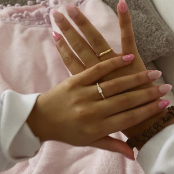 The Timeless Purity Ring - Etsy