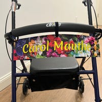 Walker License Plate ,rollator Identification. Plastic License Plate ...