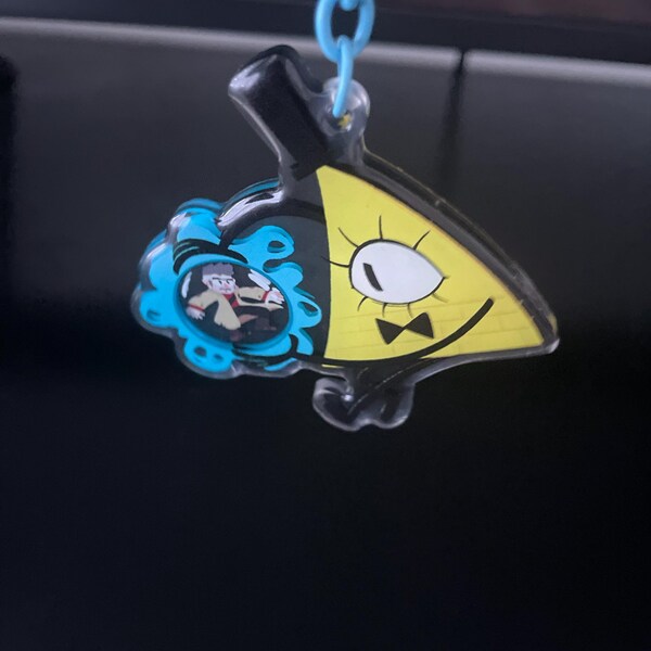 Bill Cipher and Ford 3D Keychain - Etsy UK