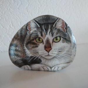 Custom Dog Portraits on Rocks Painted Dogs on Rock Painted Animals on ...