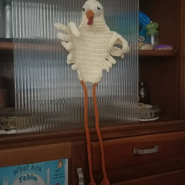 Chicken Bookmark Crochet Pattern | Amigurumi PDF Pattern - Etsy