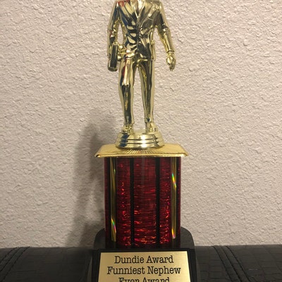 The Dundie Award the Office TV Show Dundie Award Trophy - Etsy