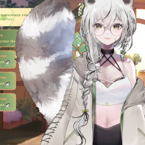 Warm Glow: Animated Vtuber Overlay Pack • Minimal, Cozy, Starry Theme • Chatting & Gaming Scenes ...