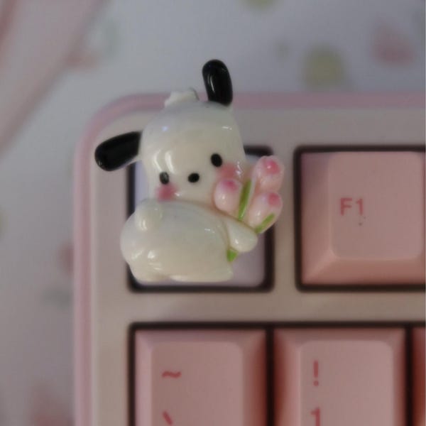 Kawaii Choose Your Dog Keycaps, Pomeranian Keycaps, Maltese Keycap ...