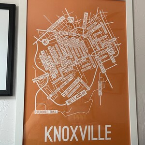 Eugene, Oregon Street Map Screen Print - Etsy