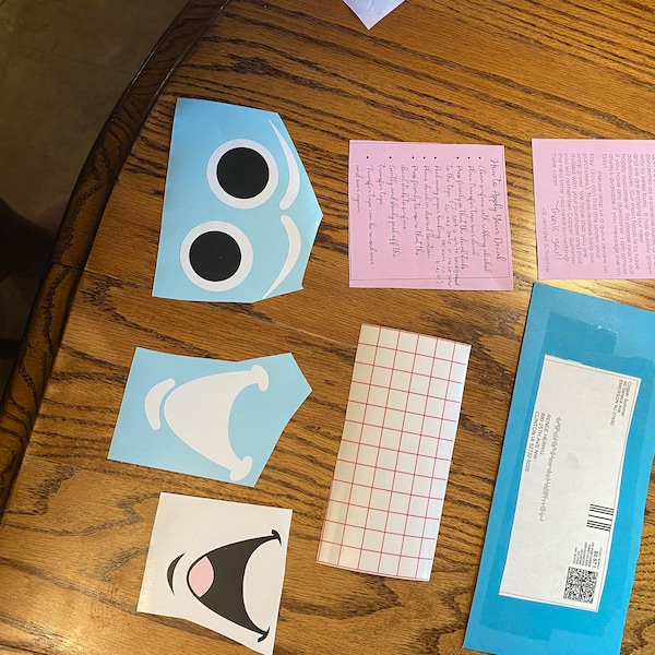Happy Face Robot Face Decals for Your Robotic Floor Vac, Roomba Braava ...