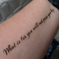 Customized Temporary Tattoos Fake Tattoos Your Words Set of 2 - Etsy