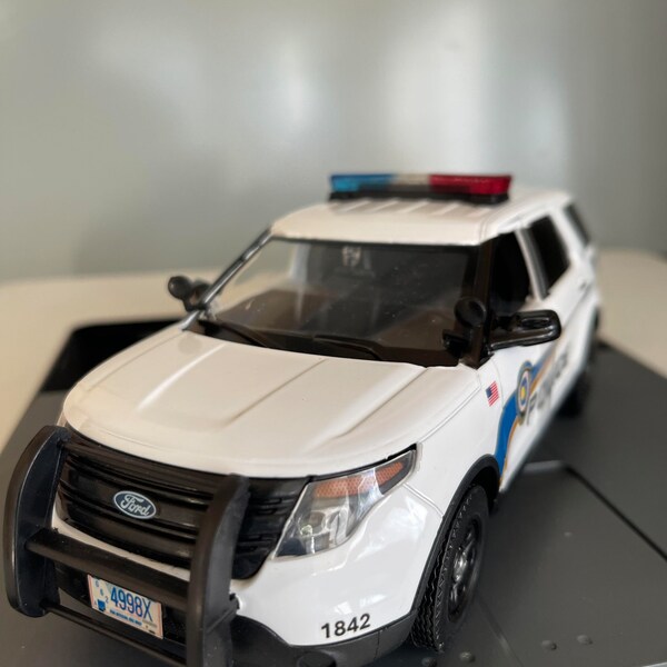 Police Lightbar for Different Scale Model Car - Custom Police Car AFS ...