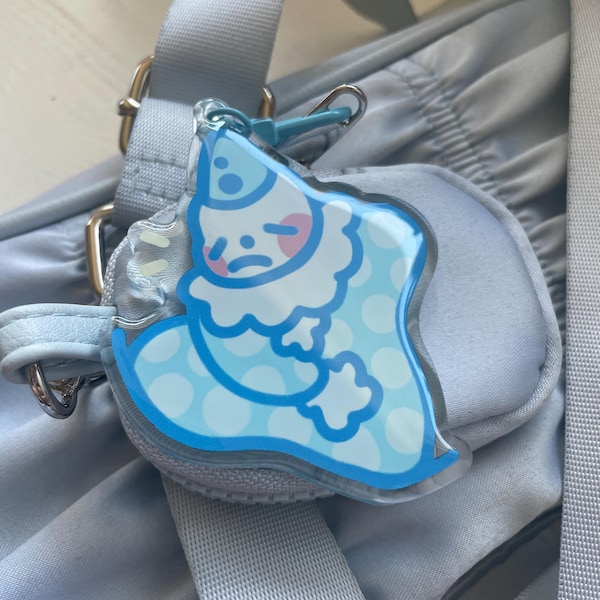 Cute Lil Clown Keychains // Acrylic 3in Keychain - Etsy