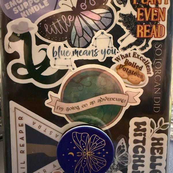 Little Osha Butterfly Sticker, Quicksilver Callie Hart Sticker, Saeris ...