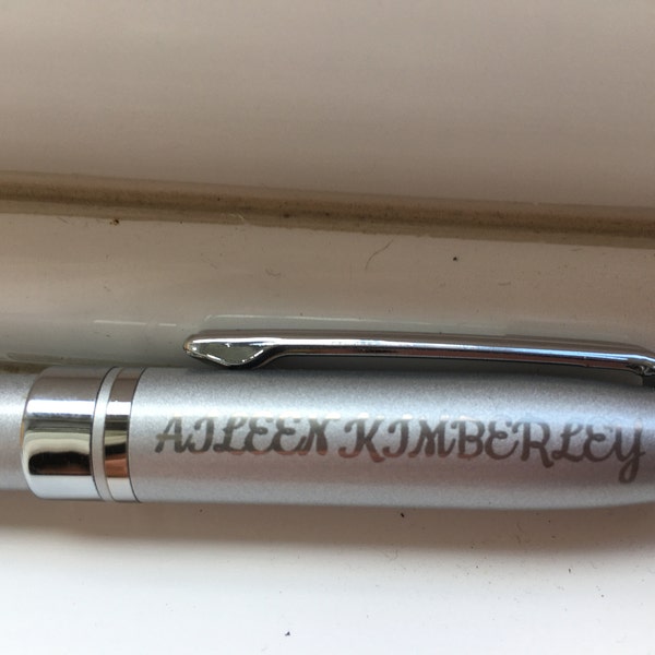 Personalised Custom Premium Metal Pen + Gift Box | Design A Truly ...