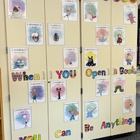 Book Character Posters, Children's Story Book Inspirational Quote ...