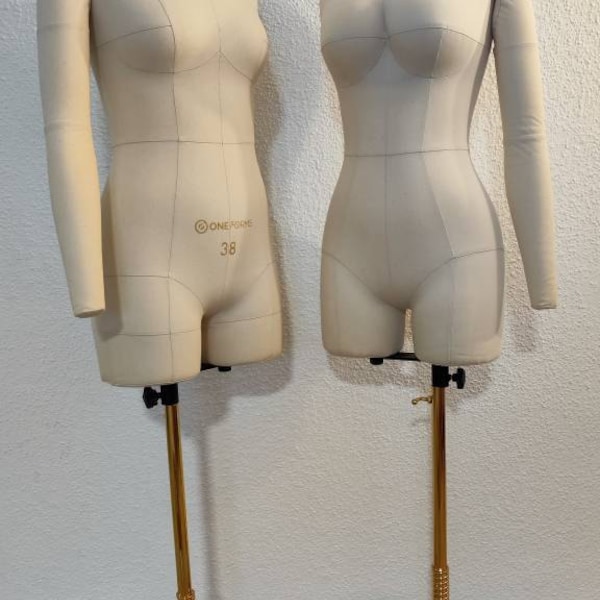 SOFIA // Soft Anatomic Tailor Dress Form With Compressible Shoulders ...