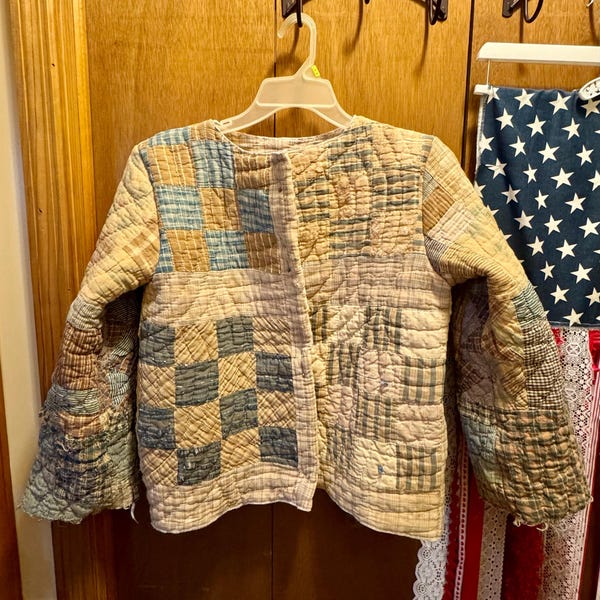 Patchwork Jacket Sewing Pattern PDF – Quilted Floral Coat Pattern ...