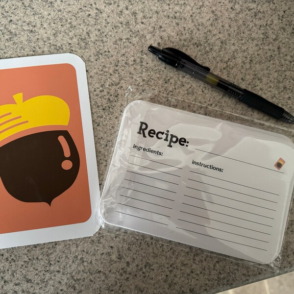 Animal Crossing Recipe Cards - Etsy