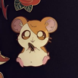 Neopets Paint Brush Darigan Brush Gold Glitter Small Enamel - Etsy