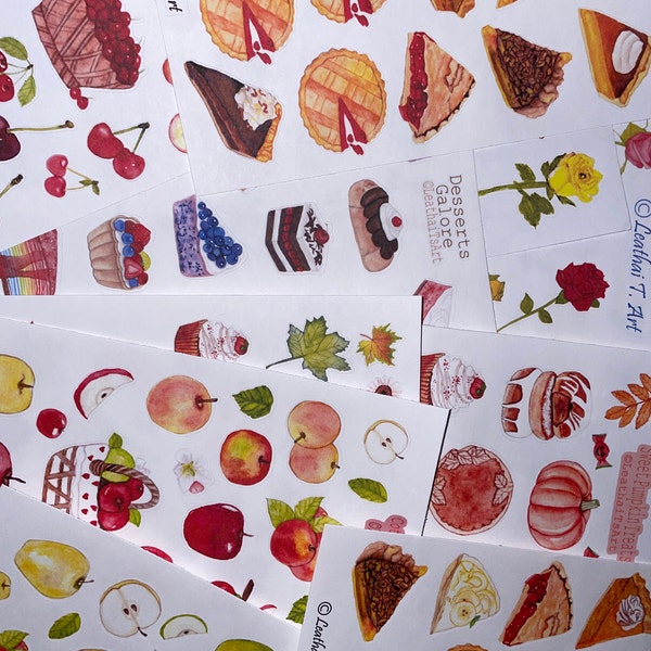 Cardinal Bird Stickers Red Cardinal Bird Stickers Seasonal Bird ...