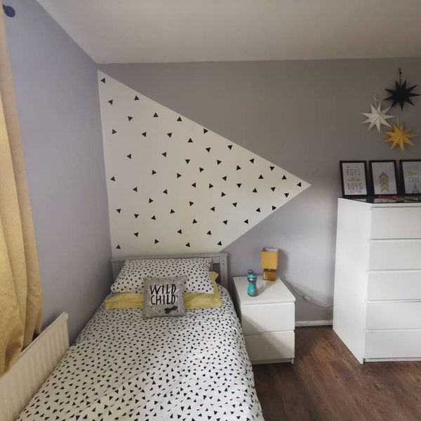Triangle Wall Art Stickers, Triangle Decals, Triangle Wall Stickers ...