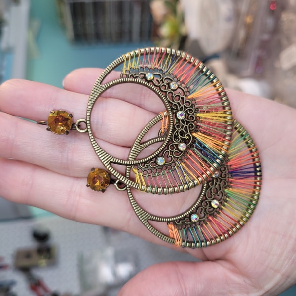 12x12mm Empty Earring Leverback Setting, Cup Chain Earrings, Bright ...