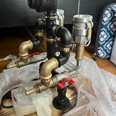 Father's Day Gift steampunk Fireman Pipe Robot Night - Etsy