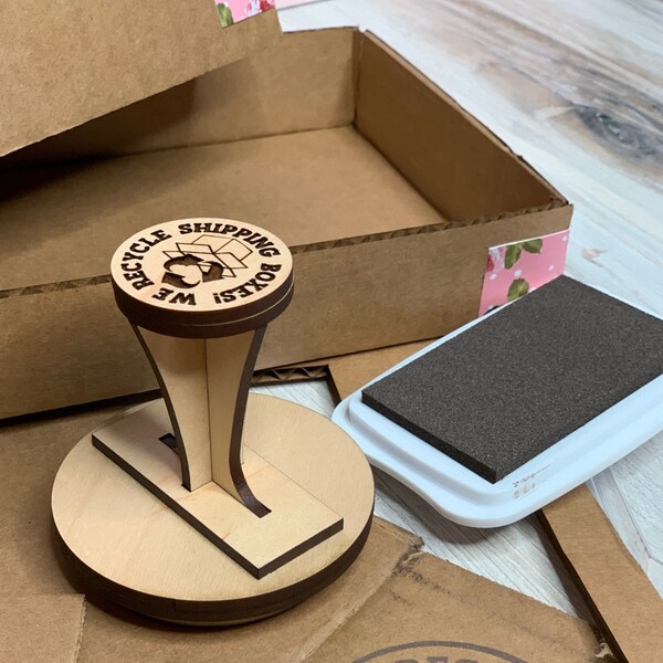 Stamp Handle Plan, Ready to Laser Cut - Digital File to Create Stamp ...