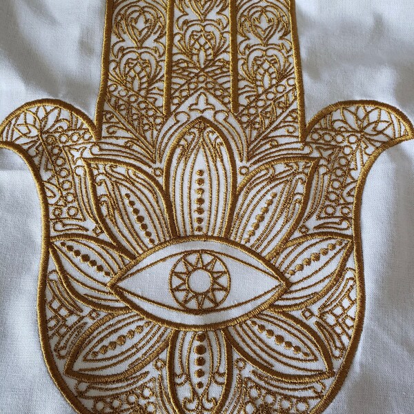 Beautiful Cross With Leaves Design Embroidery Design Includes 3 Sizes ...