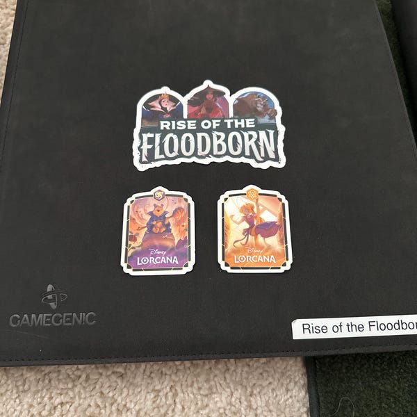 Lorcana Set Graphic Binder Decals | Stickers | First Chapter Through ...