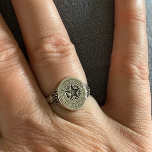Custom College Class Ringschool Ringsignet Ringgraduation - Etsy