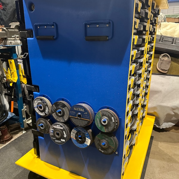 Grinder Disc Holder - Metal Grinder Disc Holder - Tool Organization ...