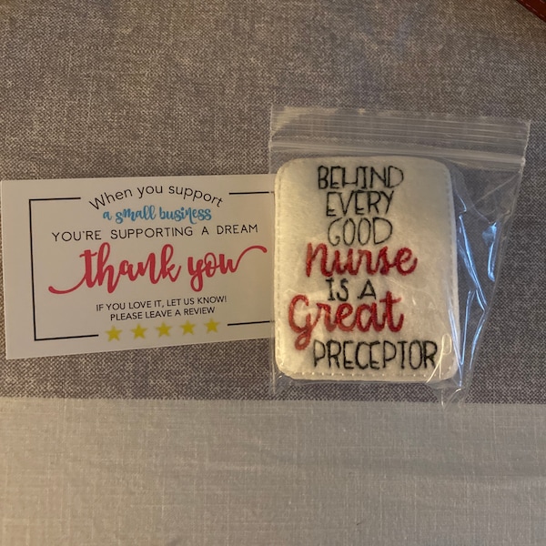 Nurse Preceptor Badge Reel, Nursing Badge Clip, Nurse Gifts for Women ...