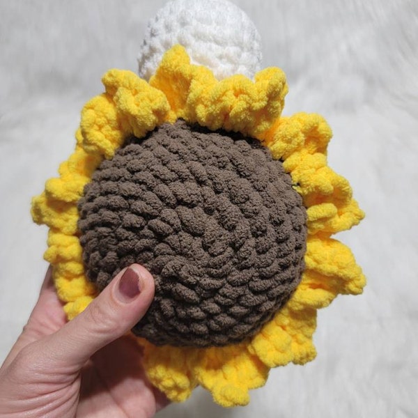Sunflower Turtle No Sew Crochet Pattern, No Sew Amigurumi Crochet ...