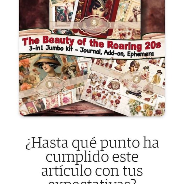 The Beauty of the Roaring 20s Printable Kit Part 1 Make a 1920s Style ...