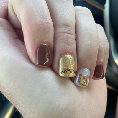 NEW Set of 5D Embossed Flower Nail Decals Nail Art Stickers - Etsy