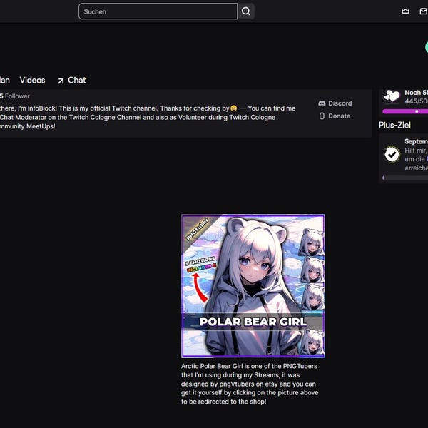 Pngtuber, Dark Demon Girl 2d Vtuber / Premade & Presetup Model With 5 ...