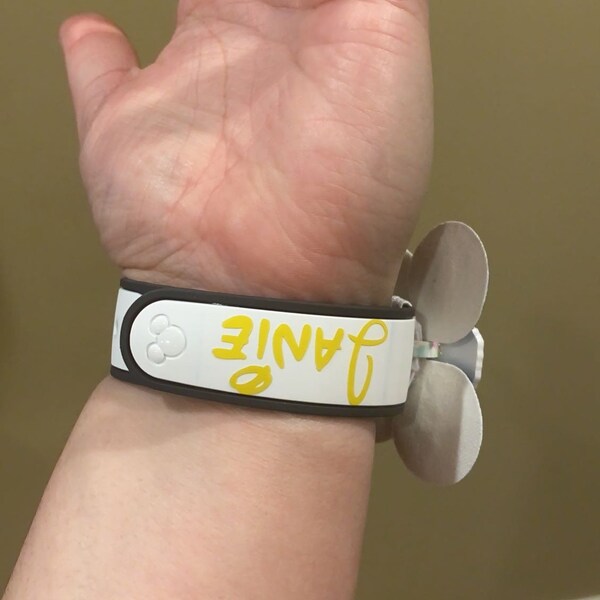 Personalized Name Decal for Magicband 2.0 and Magicband Vinyl Sticker ...