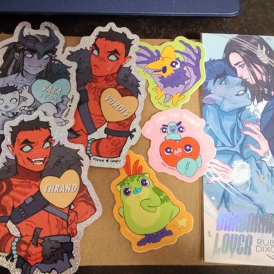 Farli and Asha Stickers Ice Planet Barbarians - Etsy