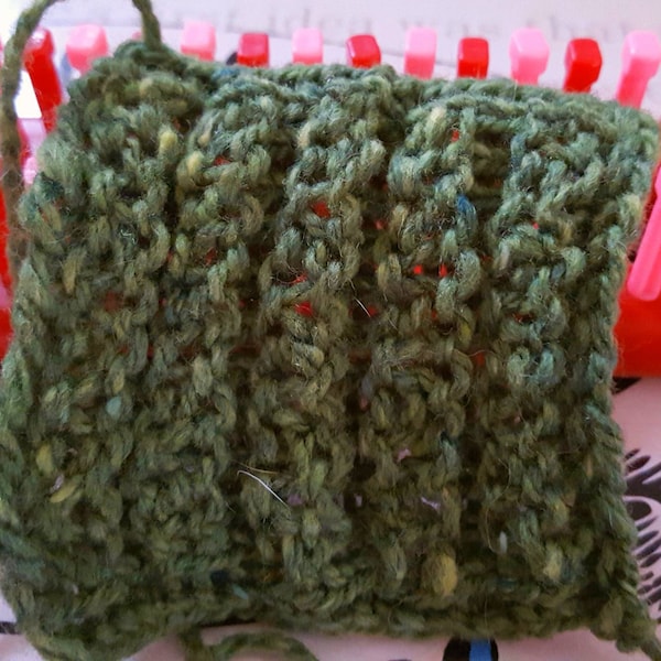 Top Ten 10 Loom Knit Stitch Patterns Volume 1: Andalusian, Linen ...