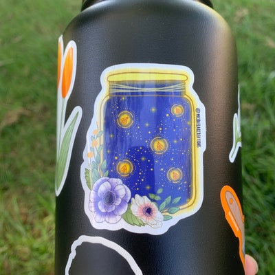 Firefly Jar Sticker Stickers for Hydroflask Hydroflask Stickers Laptop ...
