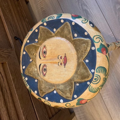 Vintage Huari Wooden Figure Wari Hand Carved South America Andes Peru ...