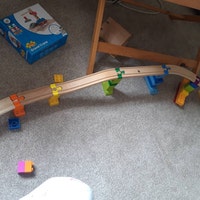 Banked 180 Degree Curve for Wooden Train Track Compatible - Etsy UK